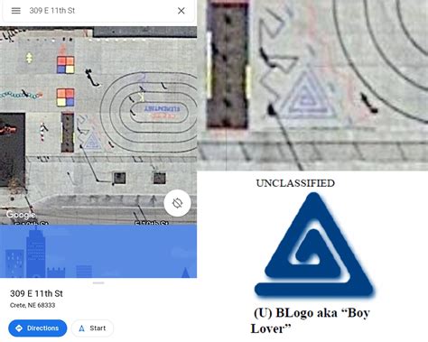 What Is The Boy Lover Symbol Doing In This Schoolyard In Crete