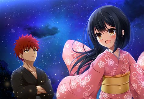 Emiya Shirou And Miyu Edelfelt Fate And More Drawn By Morokoshi Tekku Danbooru