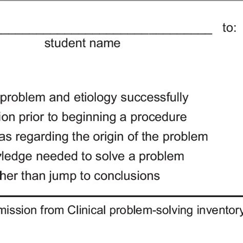 Example Of A Global Rating Scale Download Scientific Diagram
