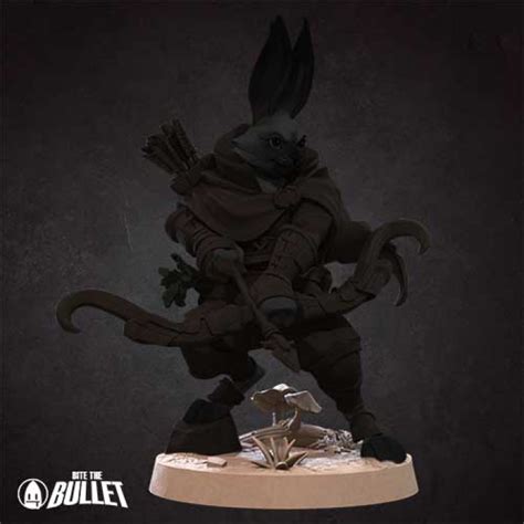 3d Printable Harengon Ranger By Bite The Bullet