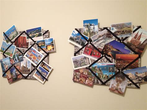 Good Way To Display Your Post Cards Postcard Display Display Cards