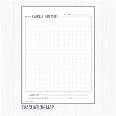 Evacuation Map ADSN