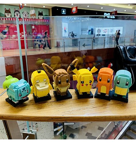 포켓몬 몬스터볼 4개 얼굴 표정 변신 피규어 세트 장난감 6종 12종 티몬