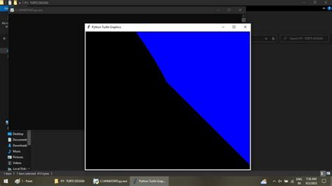 Python Program To Basic New Tkinter Py Turts Design Using The Python