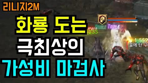 리니지2m 화룡 도는 가성비 마검사 도하tv Youtube