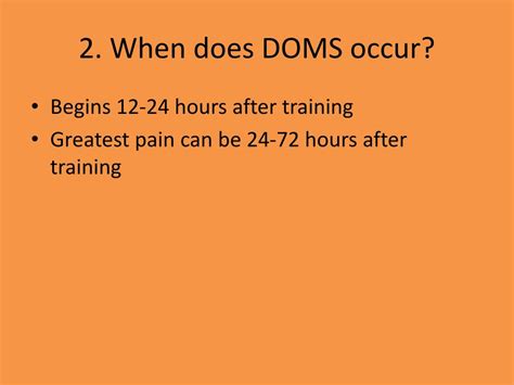 Ppt Delayed Onset Muscle Soreness Powerpoint Presentation Free