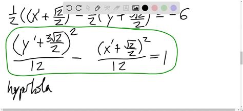 solved rotation of axes in exercises 13 24 rotate the axes to