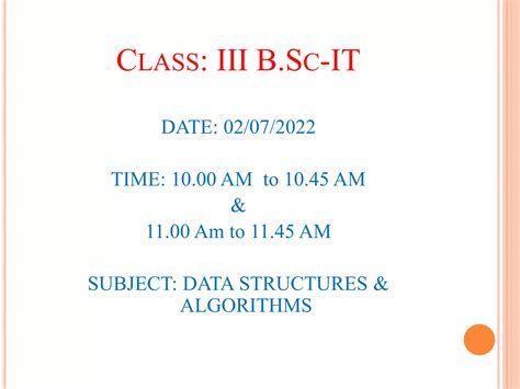 data structure pptx