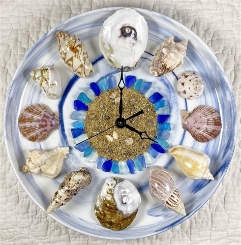 Seashell Wall Clock
