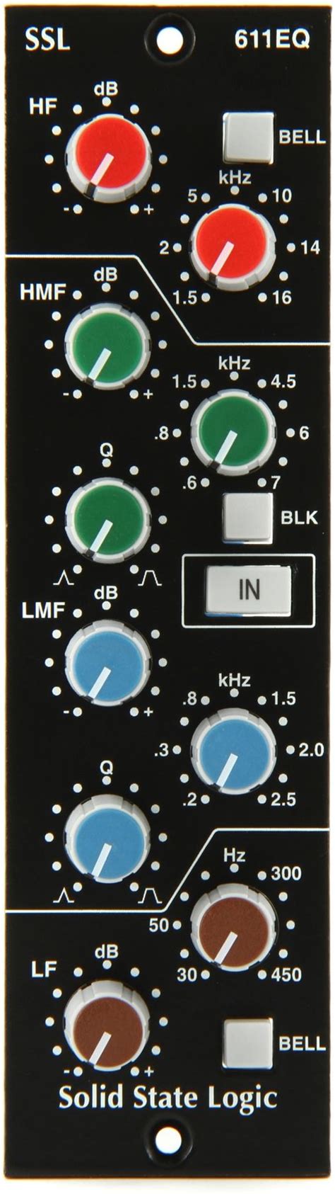 Solid State Logic 611EQ 500 Series Parametric Equalizer Logic Parametric Secret Vision Board