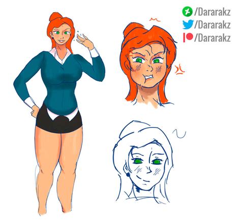 Gwen Tennyson Sketch Sheet By Dararakz On Deviantart