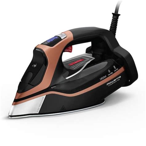 Rowenta Steam Force Pro Iron With Smart Screen Dw9540u1 The Home Depot