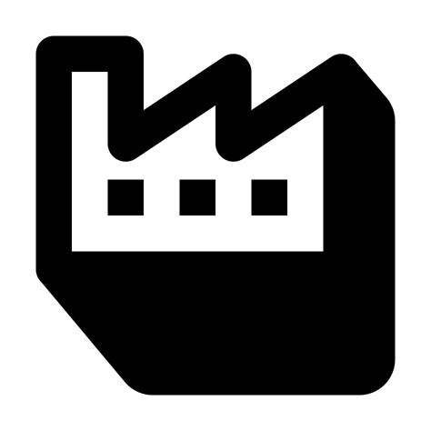 Factory Icon Icons Logos Symbols Free Download Png Svg