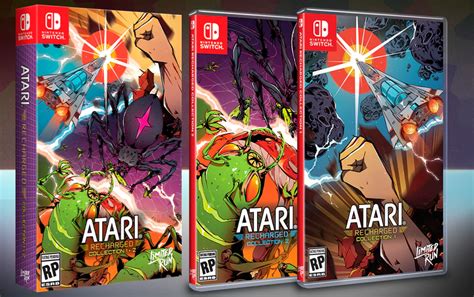 Atari Recharged Collection 1 And 2 Getting Physical Switch Releases