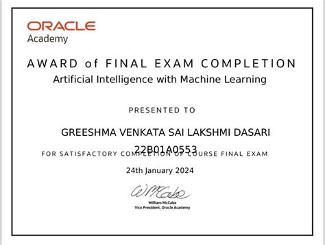 Greeshma Dasari On Linkedin I Am Thrilled To Share That I Have