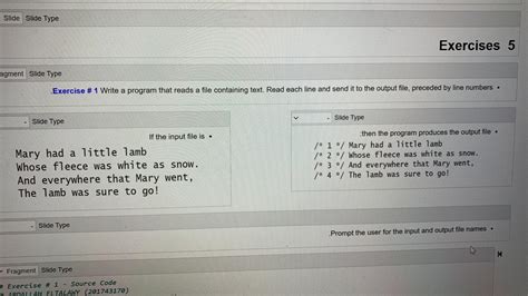 Solved Enter Output File Name Outputex1txt Slide Slide