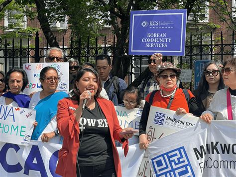 AAPI Groups Rally At Queens Borough Hall Call For Fair Inclusive And Equitable Budget To