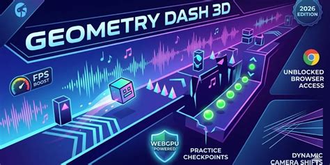Geometry Dash 3d The 2026 Rhythm Platformer Evolution Crazygamesx
