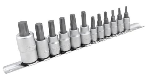 Performance Tool W1335 12 Piece Socket Drive Torx Set Quadratec