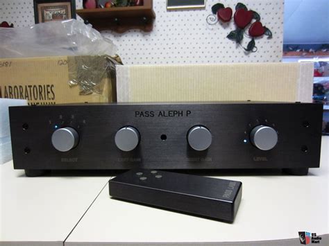 Pass Labs Aleph P Preamplifier W Remote Excellent Condition With Box Remote Manual Preamp