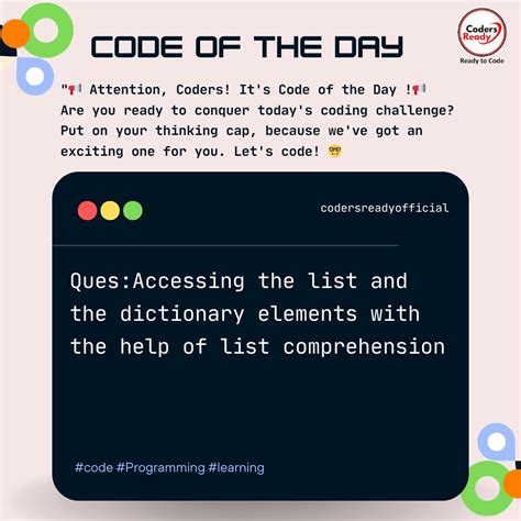 Coders Ready On Linkedin Codeoftheday Programmingisfun