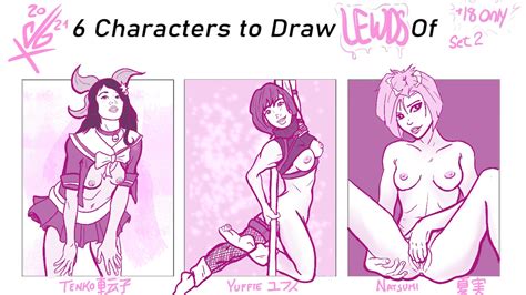 Lewd 6 Characters Set 2 By Dbx Hentai Foundry