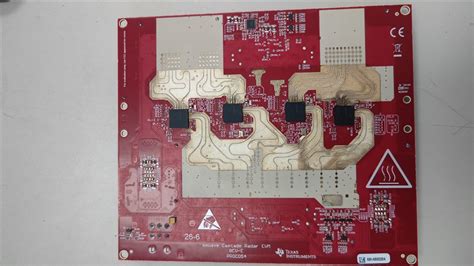 mmwcas rf evm antenna oxidation and part of board surface fallen off