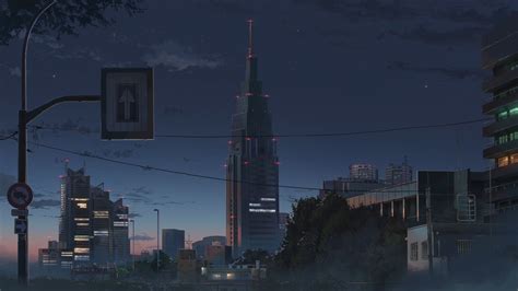 4k Anime City Wallpapers Top Free 4k Anime City Backgrounds