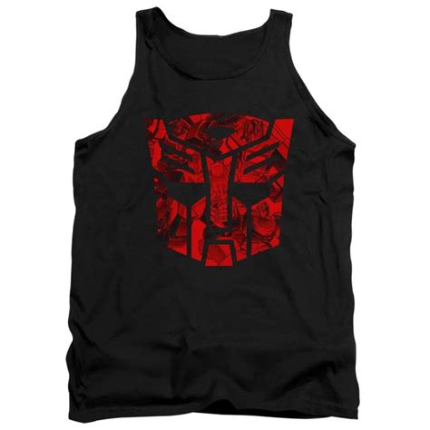 The Transformers Tonal Autobot Tank Top Tank Man Mens Tank Tops