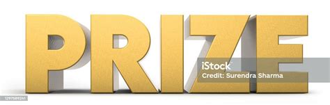 흰색 배경에 고립 된 사실적인 금으로 만든 상품 단어 3d 일러스트레이션 도박에 대한 스톡 사진 및 기타 이미지 도박 컴퓨터 글자 0명 Istock