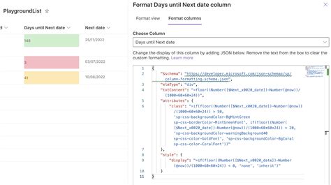 Format Results Of Date Calculation In Sharepoint Column