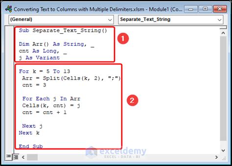 how to convert text to columns with multiple delimiters in excel 6
