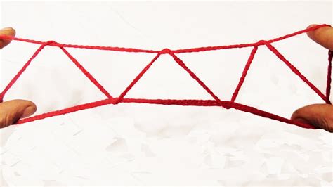 String Tricks Easy Three Mountains String Figure Walkthrough YouTube