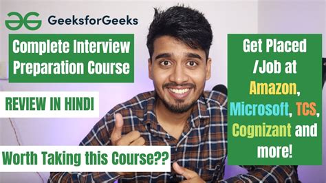 Geeksforgeeks Complete Interview Preparation Course Detailed Review Geeksforgeeks Review In
