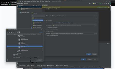 Não Consigo Selecionar O Python3 Para O Python Interpreter Python Começando Com A Linguagem