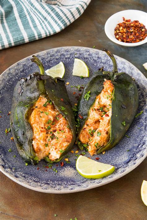 Stuffed Poblano Peppers With Cream Cheese Recipe