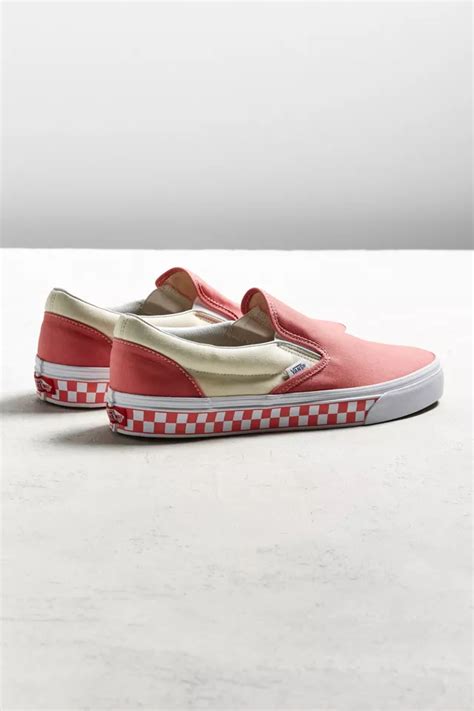 Vans Slip On Checkerboard Sidewall Sneaker Urban Outfitters