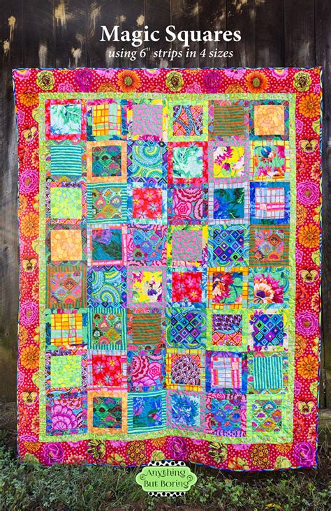 Magic Squares Quilt Pattern Quilting Books Patterns And Notions