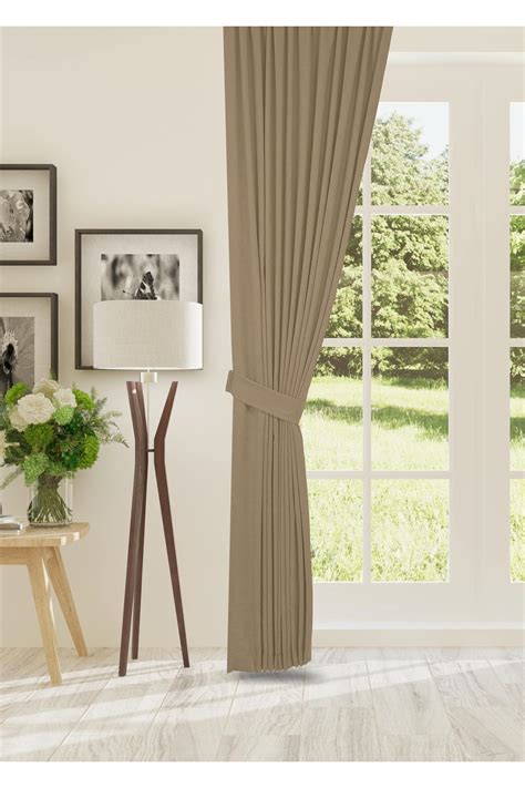 Cheaps Home Petek Dokulu Kadife Dokuma Sık 1 X 3pileli Fon Perde