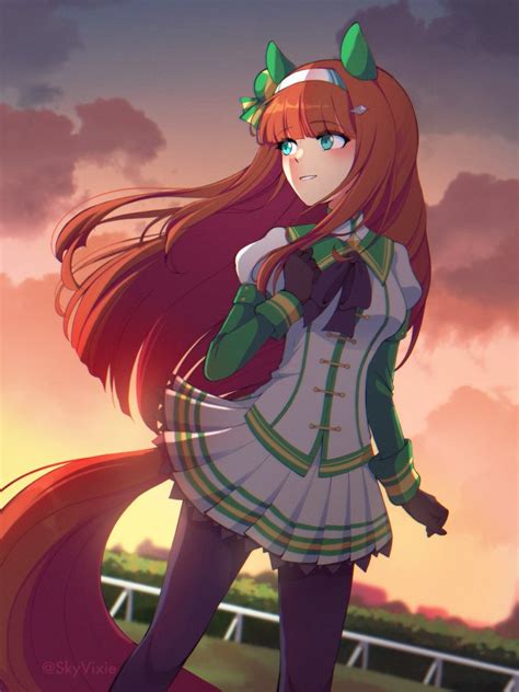 Silence Suzuka Umamusume Drawn By Skyvixie Danbooru