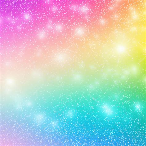 Premium Photo Gradient Rainbow Glitter Background