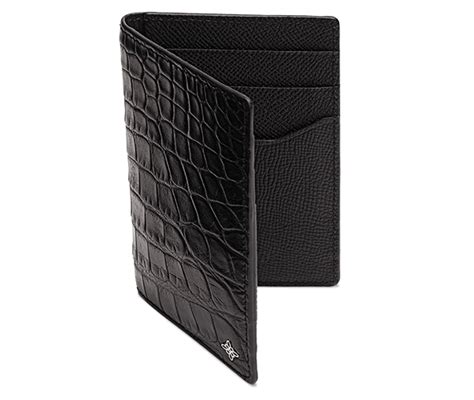 Cuvierr Alligator Bi Fold Card Holder