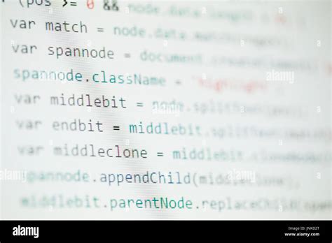 Software Computer Programming Code Background Stock Photo Alamy