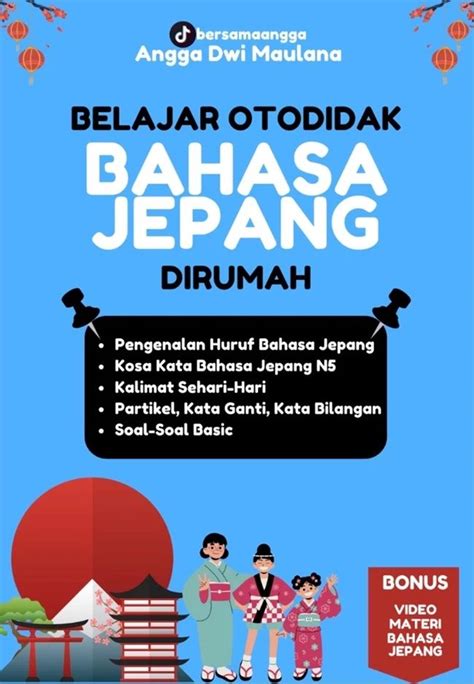 Jual Buku Belajar Otodidak Bahasa Jepang Di Rumah Karya Angga Dwi Maulana Toko Buku Online