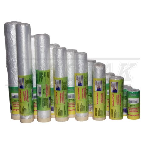 Маскировочная пленка с малярной лентой