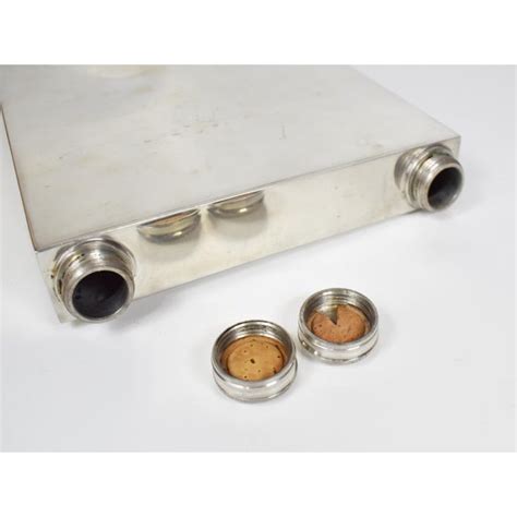 Early 20th Century Silver Plated Abercrombie And Fitch Double Divided