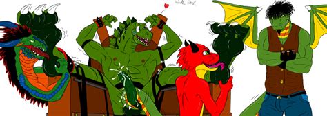 Rule 34 Bondage Bound Dinosaur Dinosaurs Dragon Happy Hindpaw Licking