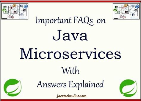Java Microservices Mcq Questions And Answers Explained Rprogramming