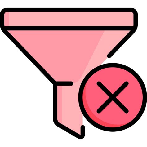 Clear Filter Special Lineal Color Icon