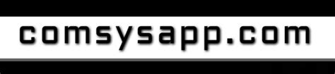 Comsysapp Online Tutorials